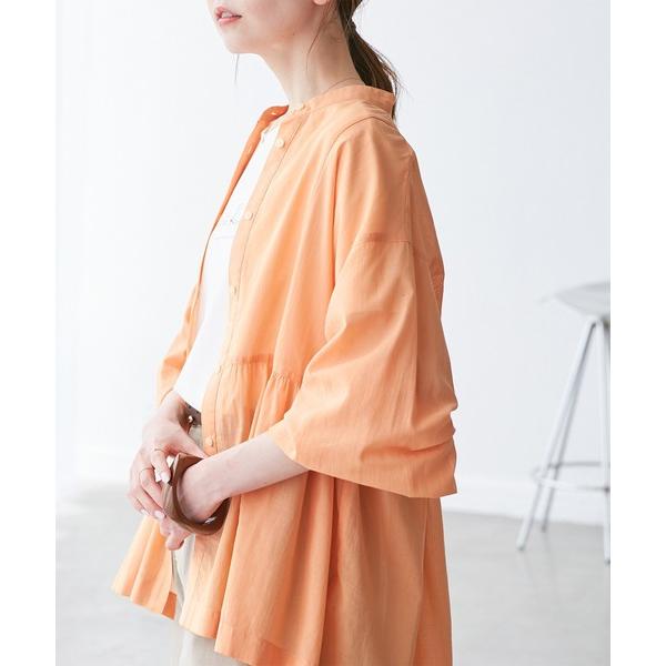 『タイムセール実施中』ZOZO問い合わせ番号:90920442ショップ:ROPE' PICNIC，ロぺピクニックブランド:ROPE' PICNIC，ロペピクニック商品名:【接触冷感・通気性】お着軽シャツシリーズ/綿ボイルペプラムシャツカテゴ...