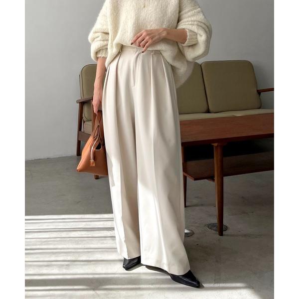 『セール実施中』参考価格：12，980円発売時期：2023年02月コンディション：C（やや使用感あり）使用感があり、やや気になる傷や汚れがあるアイテム全体的：毛玉すそ周り：汚れ参考商品名：【低身長・高身長サイズあり】2タックワイドパンツ参考...