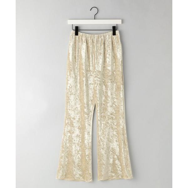 『セール実施中』ZOZO問い合わせ番号:91042291ショップ:A part by，アパートバイブランド:e/rm，イーアールエム，A part by，アパートバイ商品名:【e/rm】ベロアフレアパンツカテゴリ:パンツ>その他パンツ...