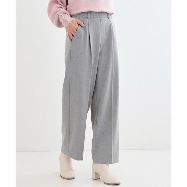 『タイムセール実施中』ZOZO問い合わせ番号:91072949ショップ:SHOO・LA・RUE，シューラルーブランド:DRESKIP，ドレスキップ商品名:【洗える/S-LL】脚のラインを拾いにくい センタープレス タックワイドパンツカテゴリ...