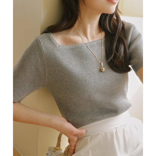 ZOZO問い合わせ番号:91073163ショップ:kobelettuce，コウベレタスブランド:KOBE LETTUCE，コウベレタス商品名:選べるデザイン 半袖ベーシックリブニットトップスカテゴリ:トップス>ニット/セーターブランド...