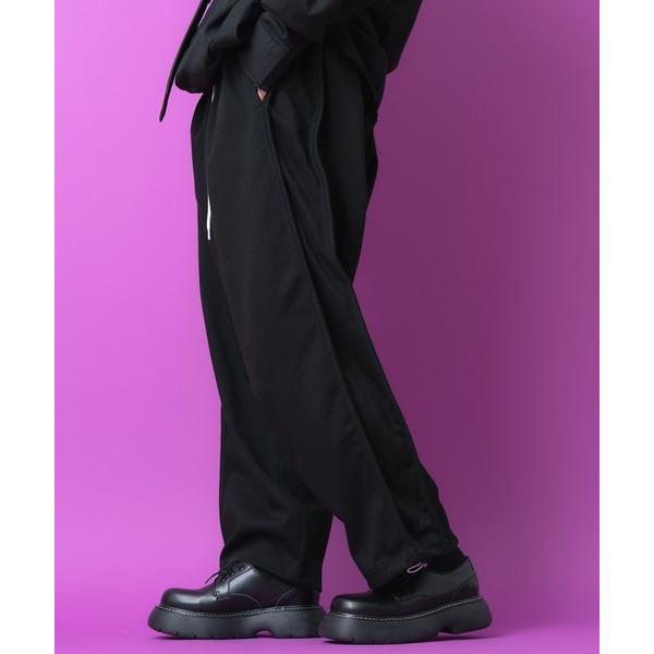 『タイムセール実施中』ZOZO問い合わせ番号:91073347ショップ:ankoROCK，アンコロックブランド:a.p.o.v.，エーピーオービー商品名:a.p.o.v. ダブルサイドパイピングボックスワイドパンツカテゴリ:パンツ>ス...