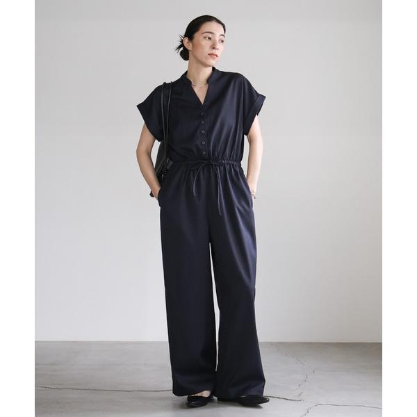 ZOZO問い合わせ番号:91073887ショップ:select MOCA，セレクトモカブランド:select MOCA，セレクトモカ商品名:Vネックオールインワンカテゴリ:オールインワン・サロペット>つなぎ/オールインワンブランド品番...