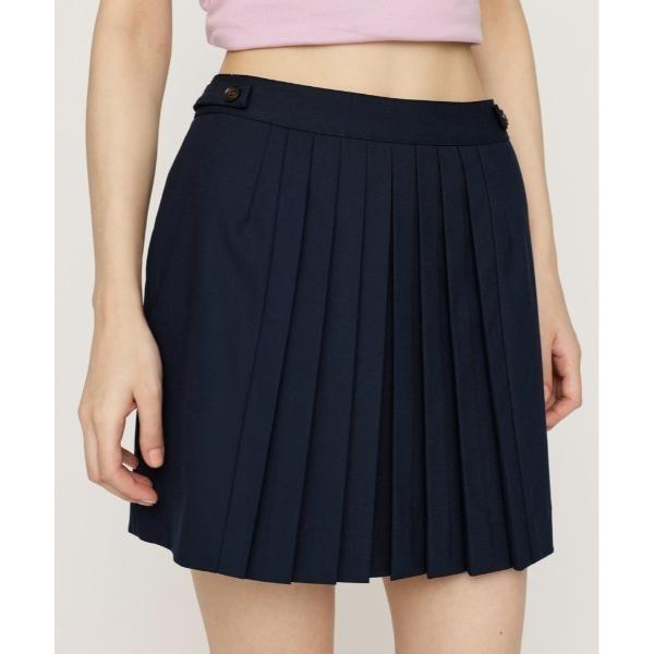 『タイムセール実施中』ZOZO問い合わせ番号:91105581ショップ:SLY，スライブランド:SLY，スライ商品名:【セットアップ可】FRONT PLEATS S/SK フロント プリーツ ショートスカート ミニスカート 春服カテゴリ:ス...