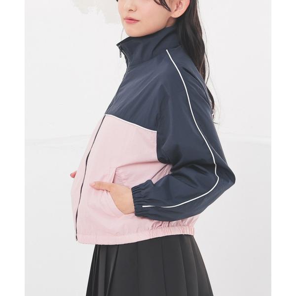 『タイムセール実施中』ZOZO問い合わせ番号:91105947ショップ:Honeys，ハニーズブランド:Honeys，ハニーズ，COLZA，コルザ商品名:【非フッ素撥水加工】撥水加工配色ブルゾンカテゴリ:ジャケット/アウター>ブルゾン...