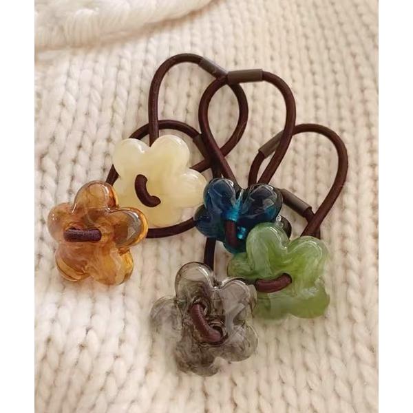 『タイムセール実施中』ZOZO問い合わせ番号:91106690ショップ:RiNc，リンクブランド:ammy.，エイミードット商品名:【 ammy. / エイミードット 】  レトロ クリア ヘアゴム 5本セットカテゴリ:ヘアアクセサリー&g...