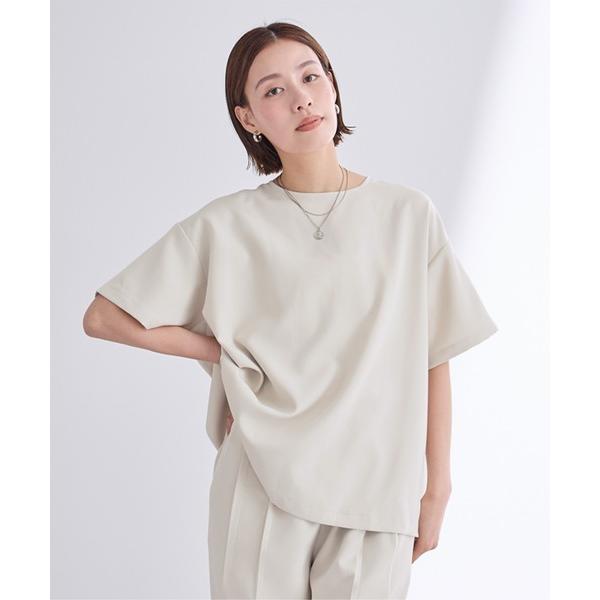 ZOZO問い合わせ番号:91106928ショップ:ur's，ユアーズブランド:ur's，ユアーズ商品名:クルーネックワイドトップスカテゴリ:トップス>Tシャツ/カットソーブランド品番:BFXN2155素材:ポリエステル 95% ポリウ...