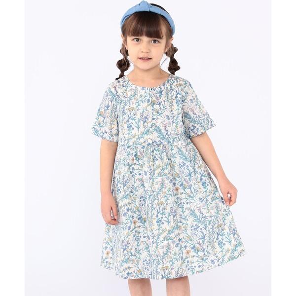『セール実施中』ZOZO問い合わせ番号:91138776ショップ:SHIPS KIDS，シップス キッズブランド:SHIPS，シップス商品名:SHIPS KIDS:100〜130cm / リバティ 半袖 ワンピースカテゴリ:ワンピース/ドレ...