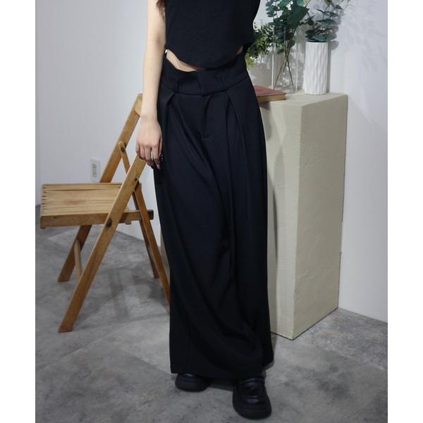 ZOZO問い合わせ番号:91138991ショップ:WANT SLIP，ウォント スリップブランド:CeLess，セレス，WANT SLIP，ウォント スリップ商品名:【UNISEX】Wide Tuck Slacks / ワイドタックスラック...