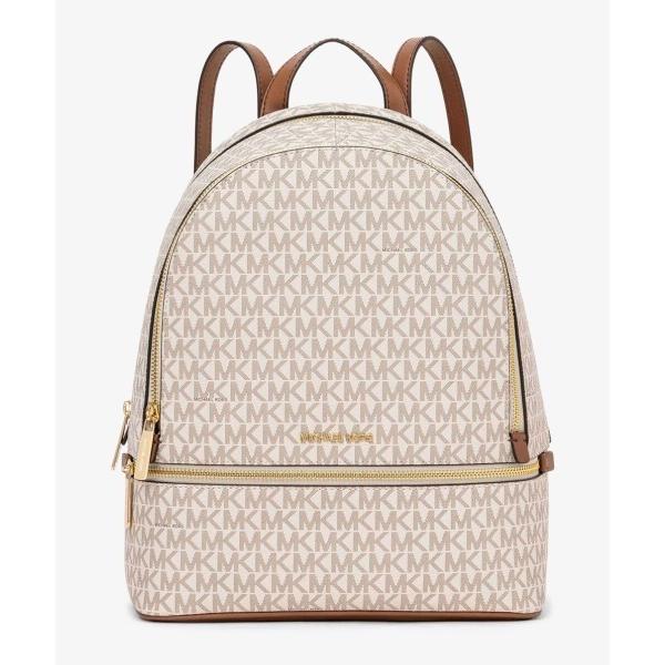 『セール実施中』ZOZO問い合わせ番号:91139891ショップ:MICHAEL KORS，マイケル・コースブランド:MICHAEL KORS，マイケルコース商品名:RHEA ZIP バックパック ミディアム - MKシグネチャーカテゴリ:...