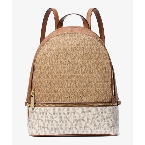 『セール実施中』ZOZO問い合わせ番号:91139895ショップ:MICHAEL KORS，マイケル・コースブランド:MICHAEL KORS，マイケルコース商品名:RHEA ZIP バックパック ミディアム - MKシグネチャーカテゴリ:...