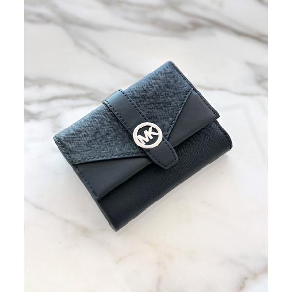 『セール実施中』ZOZO問い合わせ番号:91139909ショップ:MICHAEL KORS，マイケル・コースブランド:MICHAEL KORS，マイケルコース商品名:GREENWICH エンベロープ トライフォールド ウォレット ミディアム...