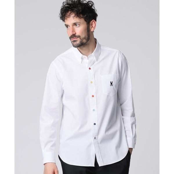 ZOZO問い合わせ番号:91141657ショップ:Psycho Bunny，サイコバニーブランド:Psycho Bunny，サイコバニー商品名:マルチカラーボタン ブロード シャツカテゴリ:トップス>シャツ/ブラウスブランド品番:15...