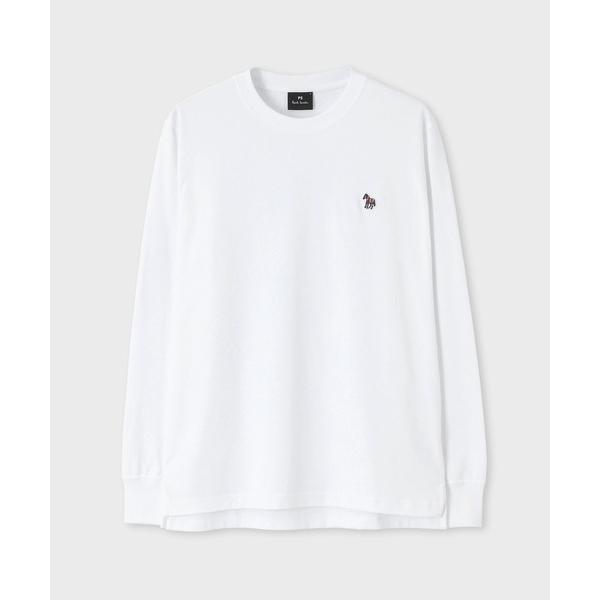 ZOZO問い合わせ番号:91141670ショップ:Paul Smith，ポール・スミスブランド:PS Paul Smith，ピーエスポールスミス商品名:Sports Stripe Zebra” ワンポイント 長袖Tシャツ / 553512 ...