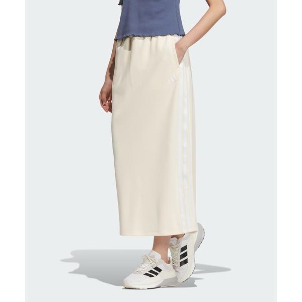 『セール実施中』ZOZO問い合わせ番号:91142581ショップ:adidas，アディダスブランド:adidas，アディダス商品名:スリーストライプス ダブルニット Ｉライン スカート / アディダス adidasカテゴリ:スカート>...