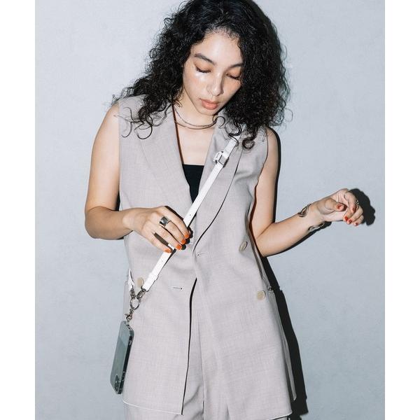 ZOZO問い合わせ番号:91144226ショップ:LuuNa &amp; GreG the Store，ルーナアンドグレッグザストアブランド:Beau're，ヴュレ商品名:BEAURE ヴュレ カウレザー ベルト モバイル ストラップ ショ...