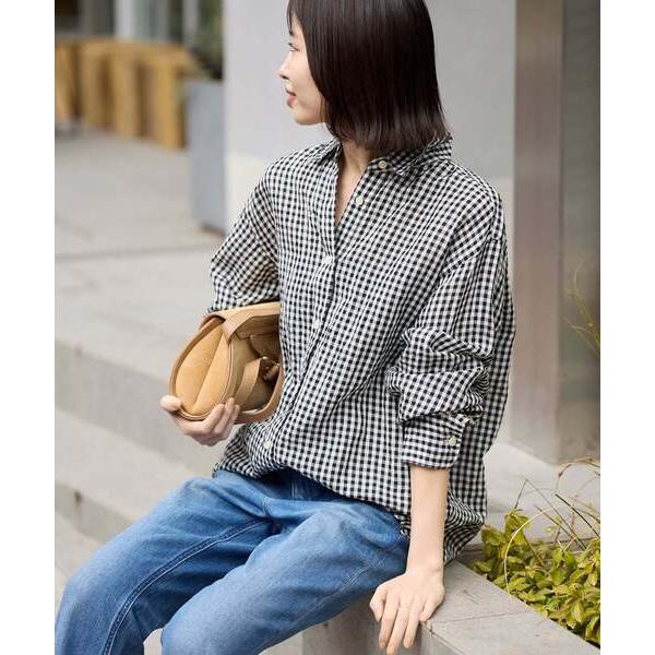 ZOZO問い合わせ番号:91144360ショップ:IENA，イエナブランド:SLOBE IENA，スローブイエナ商品名:リネンコットンレギュラーシャツカテゴリ:トップス>シャツ/ブラウスブランド品番:25050912302010素材:...
