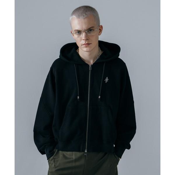 ZOZO問い合わせ番号:91144600ショップ:LEAD PROJECT，リードプロジェクトブランド:ajouter flow，アジューテフロー商品名:【ajouter flow】af metal logo double zip-up h...