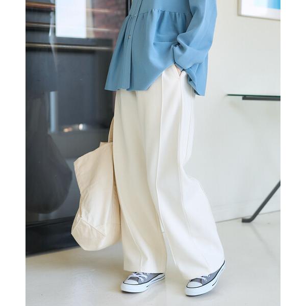 『タイムセール実施中』ZOZO問い合わせ番号:91145226ショップ:FREAK'S STORE，フリークスストアブランド:FREAK'S STORE，フリークスストア商品名:ボンディングカーブワイド スウェットパンツカテゴリ:パンツ&g...