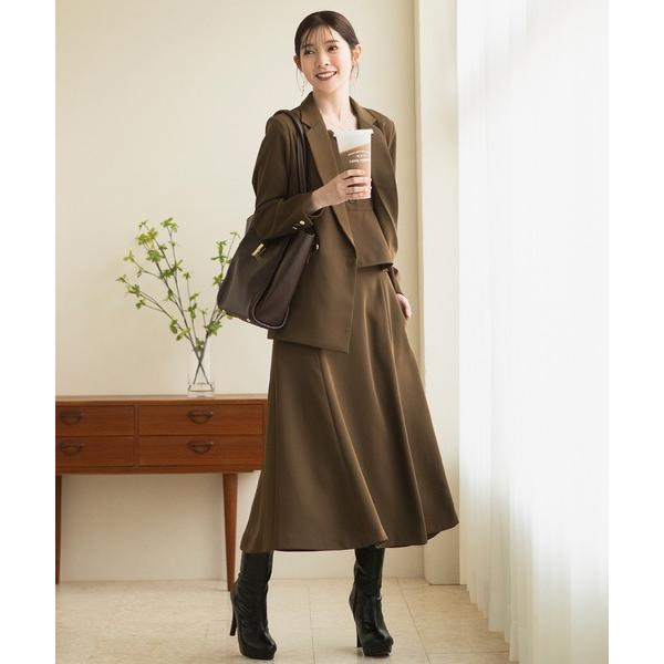 『タイムセール実施中』ZOZO問い合わせ番号:91145864ショップ:CELEN，セレンブランド:CELEN，セレン商品名:【洗える/オフィスカジュアルスーツ/セレモニースーツ/カセット服】ダブルブレストジャケット・ドレープスカート 2点...