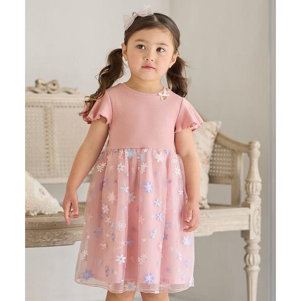 『セール実施中』ZOZO問い合わせ番号:91176876ショップ:ANY，エニィブランド:ANY，エニィ商品名:刺繍チュールワンピースカテゴリ:ワンピース/ドレス>ワンピースブランド品番:OPFSGS0340素材:ラベンダー：[上身頃...