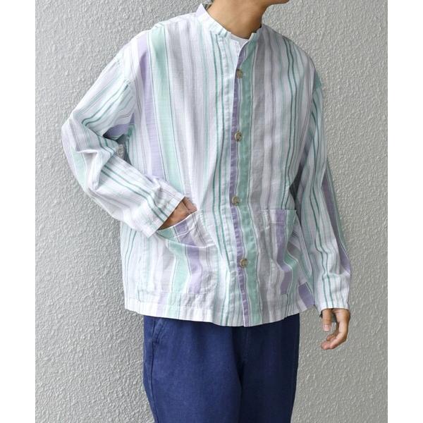 『セール実施中』ZOZO問い合わせ番号:91177027ショップ:SHIPS，シップスブランド:SHIPS any，シップス エニィ，SHIPS，シップス商品名:SHIPS any: BEZ TEXTILE マルチカラー ストライプ / ソ...