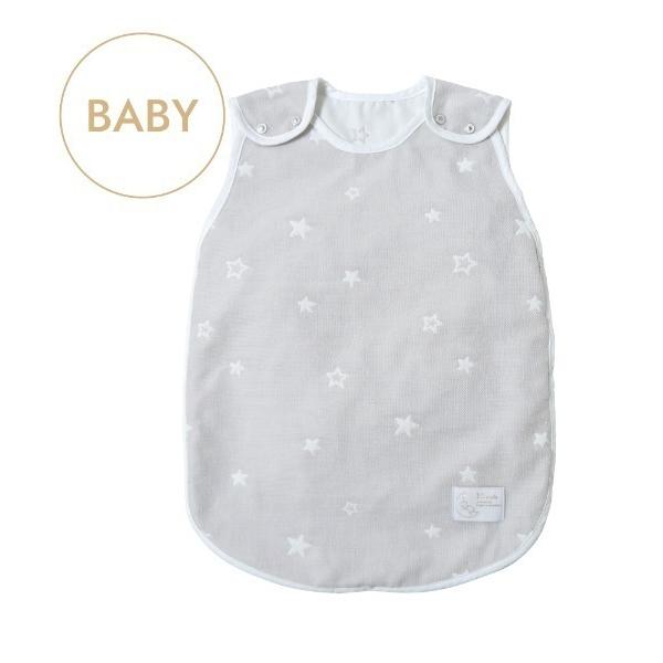 ※このアイテムは返品・交換対象外商品です。ZOZO問い合わせ番号:91177033ショップ:10mois，ディモワブランド:10mois，ディモワ商品名:【10mois(ディモワ)】Wガーゼ薄手ベビースリーパー　リバーシブル グレー×ホワイ...