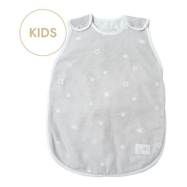 ※このアイテムは返品・交換対象外商品です。ZOZO問い合わせ番号:91177038ショップ:10mois，ディモワブランド:10mois，ディモワ商品名:【10mois(ディモワ)】Wガーゼ薄手キッズスリーパー　リバーシブル グレー×ホワイ...