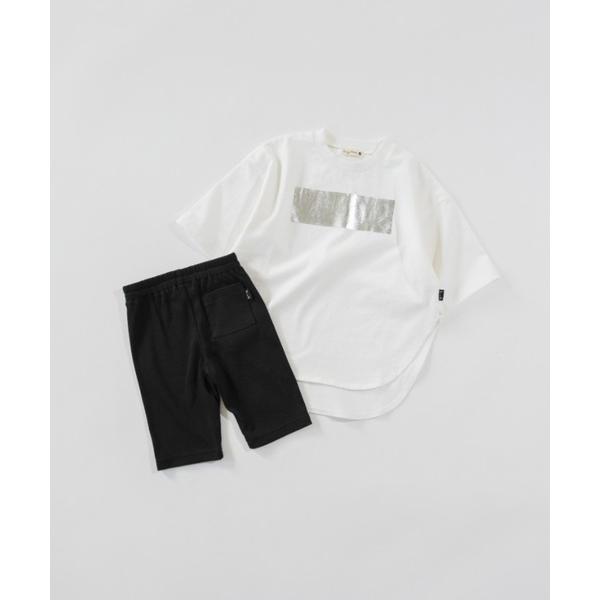 ZOZO問い合わせ番号:91178133ショップ:branshes，ブランシェスブランド:branshes，ブランシェス商品名:【WEB限定 / b.+A】金子綾/ビッグシルエットTシャツ×サイクルパンツセットカテゴリ:ルームウェア>...