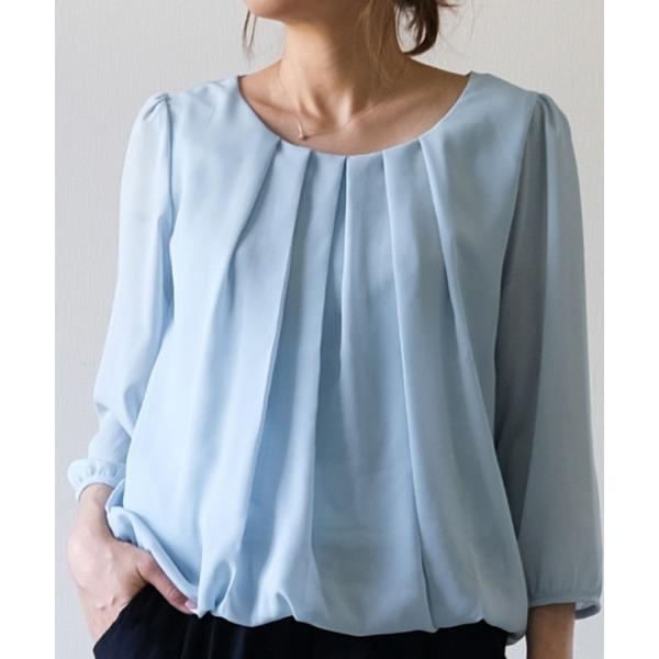 『タイムセール実施中』ZOZO問い合わせ番号:91210637ショップ:aquagarage，アクアガレージブランド:aquagarage，アクアガレージ商品名:フロントタックシフォンブラウスカテゴリ:トップス>シャツ/ブラウスブラン...