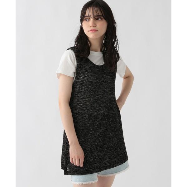 『セール実施中』参考価格：4，950円発売時期：2024年05月コンディション：B（目立つ使用感なし）使用感が少ない、または気にならないアイテム後身頃：ほつれ付属品：インナー参考商品名：メッシュミニワンピースSET/AND YUA ANY/...