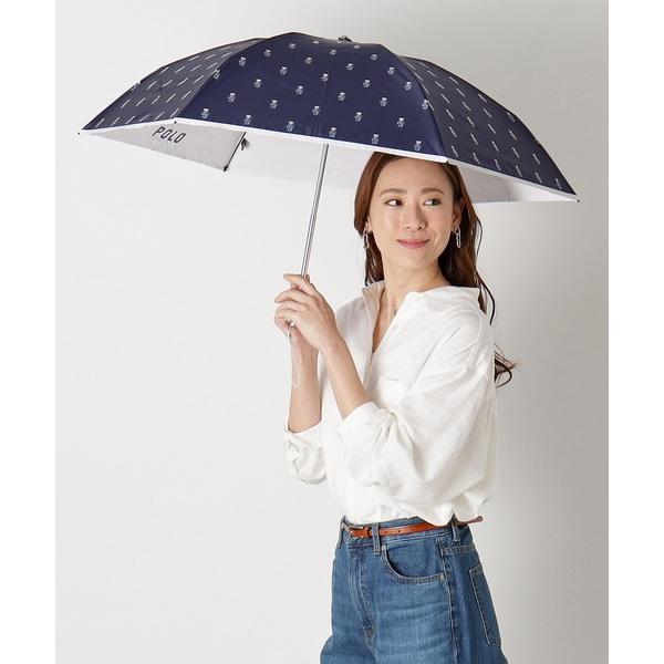 ZOZO問い合わせ番号:91242142ショップ:MOONBAT，ムーンバットブランド:POLO RALPH LAUREN，ポロ ラルフ ローレン商品名:遮光 晴雨兼用 折りたたみ日傘 裏カラー ”PORO BEAR” ポロベアカテゴリ:フ...