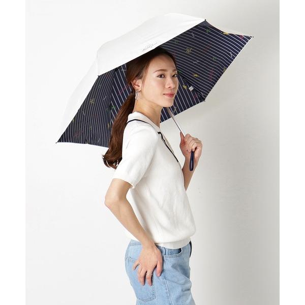『セール実施中』ZOZO問い合わせ番号:91242144ショップ:MOONBAT，ムーンバットブランド:POLO RALPH LAUREN，ポロ ラルフ ローレン商品名:遮光 晴雨兼用 折りたたみ日傘 ”ストライプ＆ロゴカテゴリ:ファッショ...