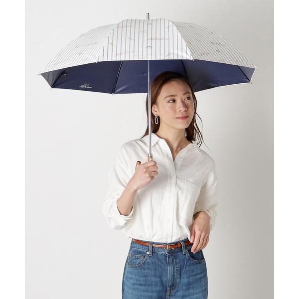 『セール実施中』ZOZO問い合わせ番号:91242145ショップ:MOONBAT，ムーンバットブランド:POLO RALPH LAUREN，ポロ ラルフ ローレン商品名:遮光 晴雨兼用 日傘 ”ストライプ＆ロゴカテゴリ:ファッション雑貨&g...