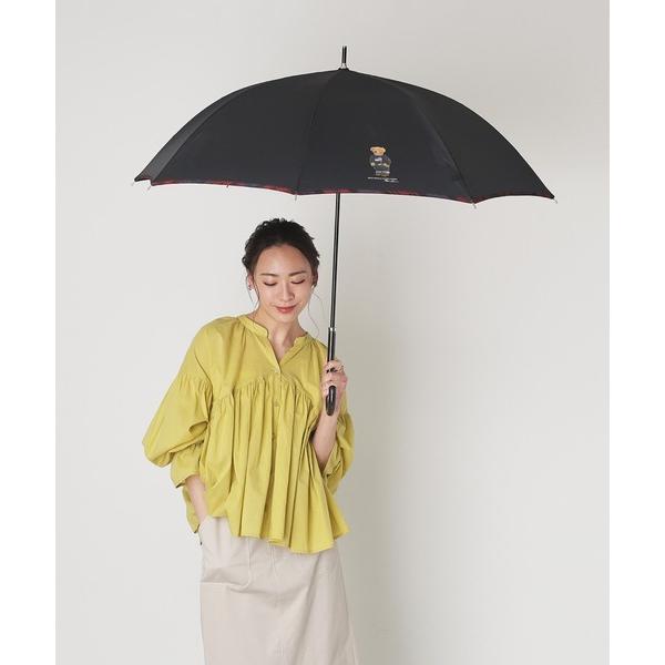 ZOZO問い合わせ番号:91242493ショップ:MOONBAT，ムーンバットブランド:POLO RALPH LAUREN，ポロ ラルフ ローレン，MOONBAT，ムーンバット商品名:【WEB限定】長傘 雨傘 ”POLO BEAR 無地×チ...