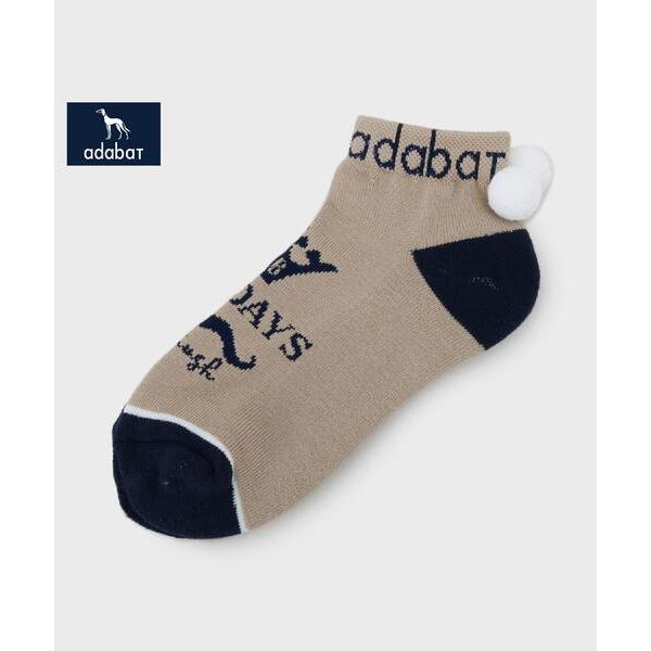 ※このアイテムは返品・交換対象外商品です。ZOZO問い合わせ番号:91304999ショップ:adabat，アダバットブランド:adabat，アダバット商品名:【新レーベル ADABAT NAVY】ボンボンベリーショートソックスカテゴリ:レッ...