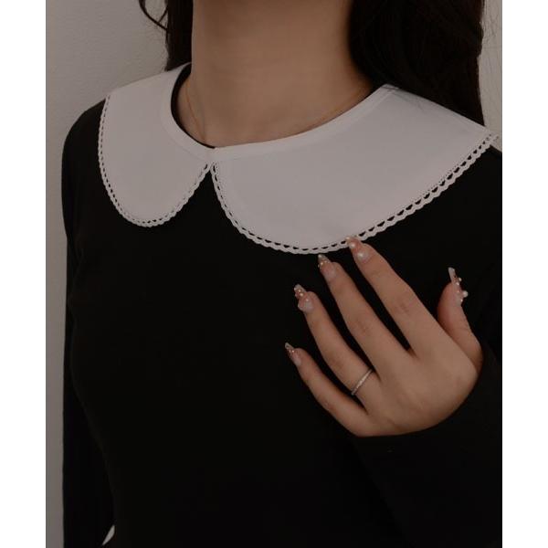 『タイムセール実施中』ZOZO問い合わせ番号:91305929ショップ:Mayree，メイリーブランド:Mayree，メイリー商品名:【resonance】シンプル レース 丸襟/付け襟【マルチウェイ】カテゴリ:ファッション雑貨>付け...