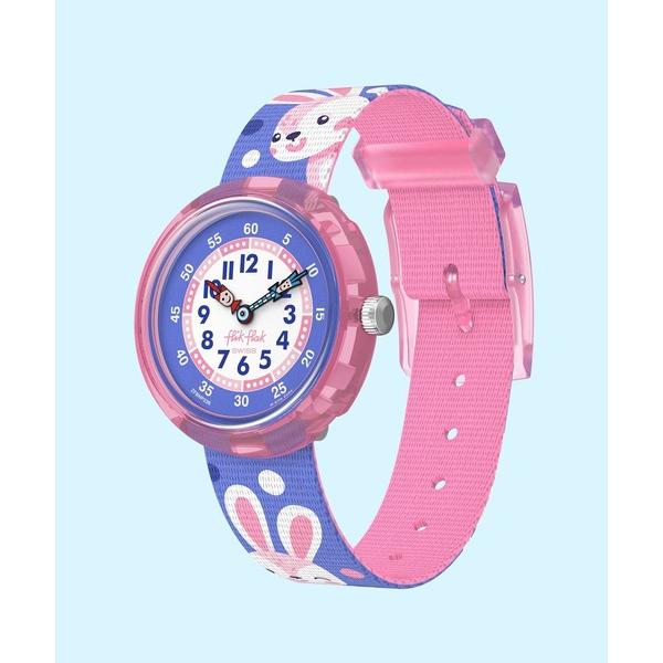 ZOZO問い合わせ番号:91306483ショップ:SWATCH，スウォッチブランド:FLIK FLAK，フリックフラック，SWATCH，スウォッチ商品名:PEEK-A-BUNNYカテゴリ:腕時計>アナログ腕時計ブランド品番:FBNP2...