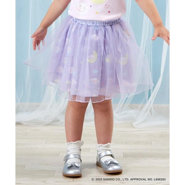 『セール実施中』ZOZO問い合わせ番号:91338272ショップ:KP，ケーピーブランド:KP，ケーピー商品名:【シナモロールコラボ】チュールスカート(90〜130)カテゴリ:スカート>スカートブランド品番:16500748素材:本体...