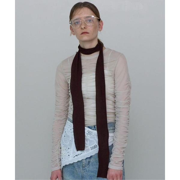 ZOZO問い合わせ番号:91340844ショップ:MAISON SPECIAL，メゾン スペシャルブランド:MAISON SPECIAL，メゾンスペシャル商品名:See-through Shirring Top/シースルーシャーリングトップ...