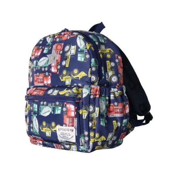『セール実施中』ZOZO問い合わせ番号:91341153ショップ:こどもの森e-shop，コドモノモリイーショップブランド:Kids Foret，キッズフォーレ商品名:さくらんぼ・働く車総柄リュックカテゴリ:バッグ>バックパック/リュ...