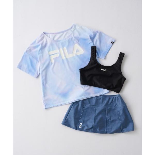 『タイムセール実施中』※このアイテムは返品・交換対象外商品です。ZOZO問い合わせ番号:91372895ショップ:Kappa/FILA，カッパ/フィラブランド:FILA，フィラ商品名:ロゴTシャツ付き 3点セット水着カテゴリ:水着/着物・浴...