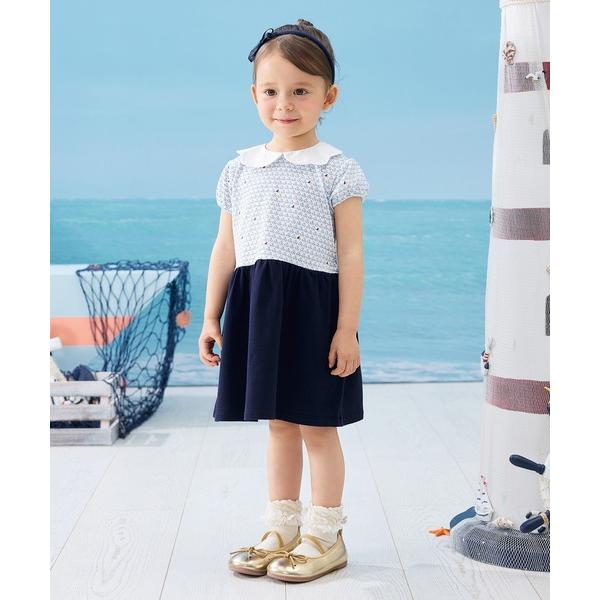 『タイムセール実施中』ZOZO問い合わせ番号:91372928ショップ:Combi mini，コンビミニブランド:combimini，コンビミニ商品名:半袖ワンピース（ヨット）カテゴリ:ワンピース/ドレス>ワンピースブランド品番:55...