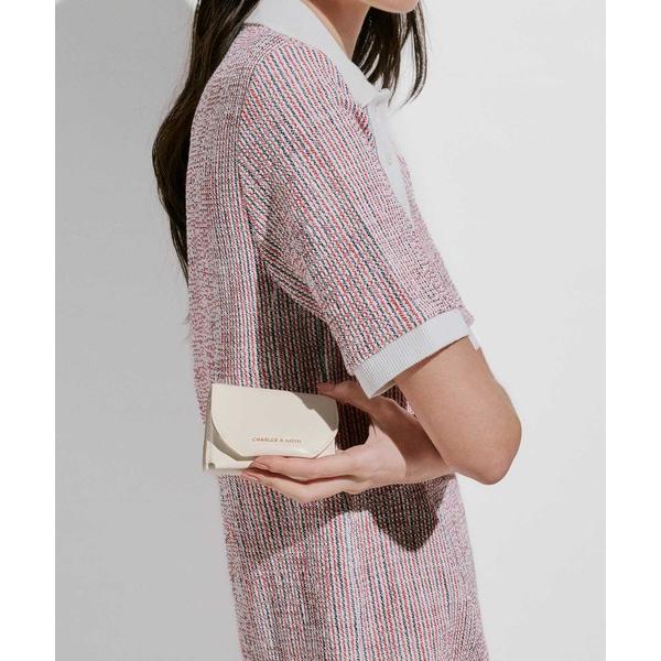 ZOZO問い合わせ番号:91373904ショップ:CHARLES &amp; KEITH，チャールズ＆キースブランド:CHARLES &amp; KEITH，チャールズ &amp; キース商品名:Enola エノラ フロントフラップウォレッ...