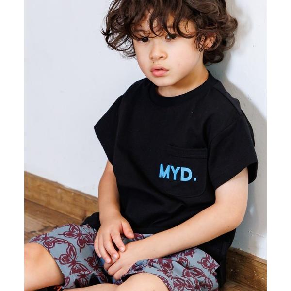 『セール実施中』ZOZO問い合わせ番号:91375009ショップ:MAKE YOUR DAY，メイクユアデイブランド:MAKE YOUR DAY，メイクユアデイ商品名:無地とボーダーMYDロゴ半袖Tシャツ■80〜140cmカテゴリ:トップス...