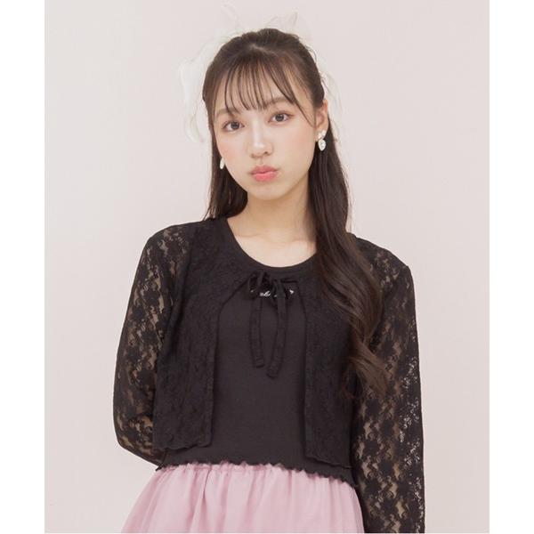 『タイムセール実施中』ZOZO問い合わせ番号:91375380ショップ:BABYDOLL，ベビードールブランド:PINKHUNT，ピンクハント商品名:PINKHUNT ピンクハント タンクトップ付き レース カーディガン 0358Kカテゴリ...