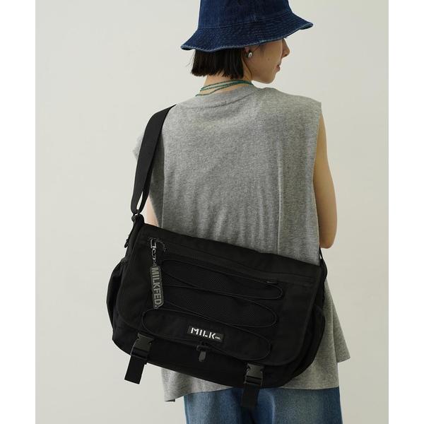ZOZO問い合わせ番号:91407846ショップ:MILKFED.，ミルクフェドブランド:MILKFED.，ミルクフェド商品名:DAILY MESSENGER BAGカテゴリ:バッグ>メッセンジャーバッグブランド品番:10325105...