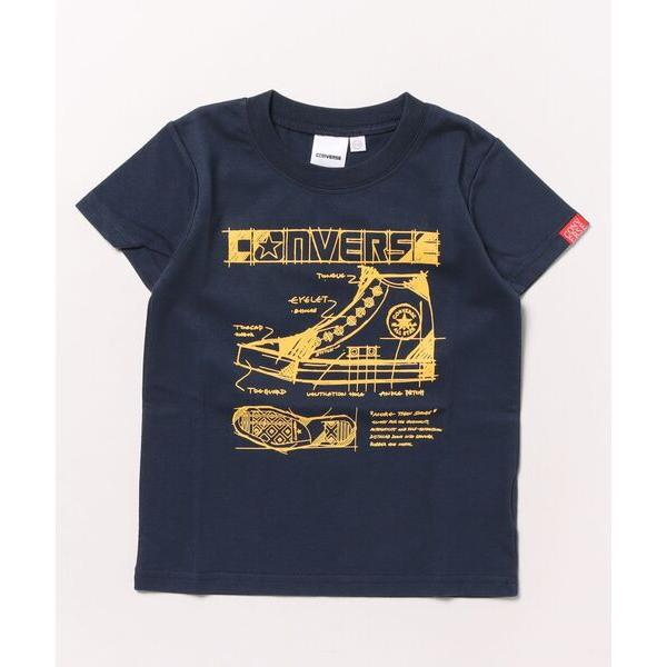 ZOZO問い合わせ番号:91408730ショップ:A BAG OF CHIPS，ア バッグ オブ チップスブランド:CONVERSE，コンバース商品名:CONVERSE/コンバース　スニーカープリント半袖Tシャツカテゴリ:トップス>T...