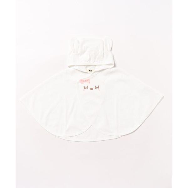 『セール実施中』※このアイテムは返品・交換対象外商品です。ZOZO問い合わせ番号:91408802ショップ:KP，ケーピーブランド:KP，ケーピー商品名:mimiお顔刺しゅう＆立体耳付きマント(Free)カテゴリ:ママ＆ベビー>その他...