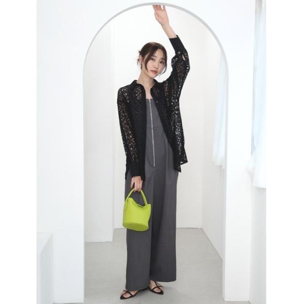 ZOZO問い合わせ番号:91409626ショップ:Edit Sheen，エディット シーンブランド:Edit Sheen，エディットシーン商品名:フロントジップサロペットカテゴリ:オールインワン・サロペット>つなぎ/オールインワンブラ...